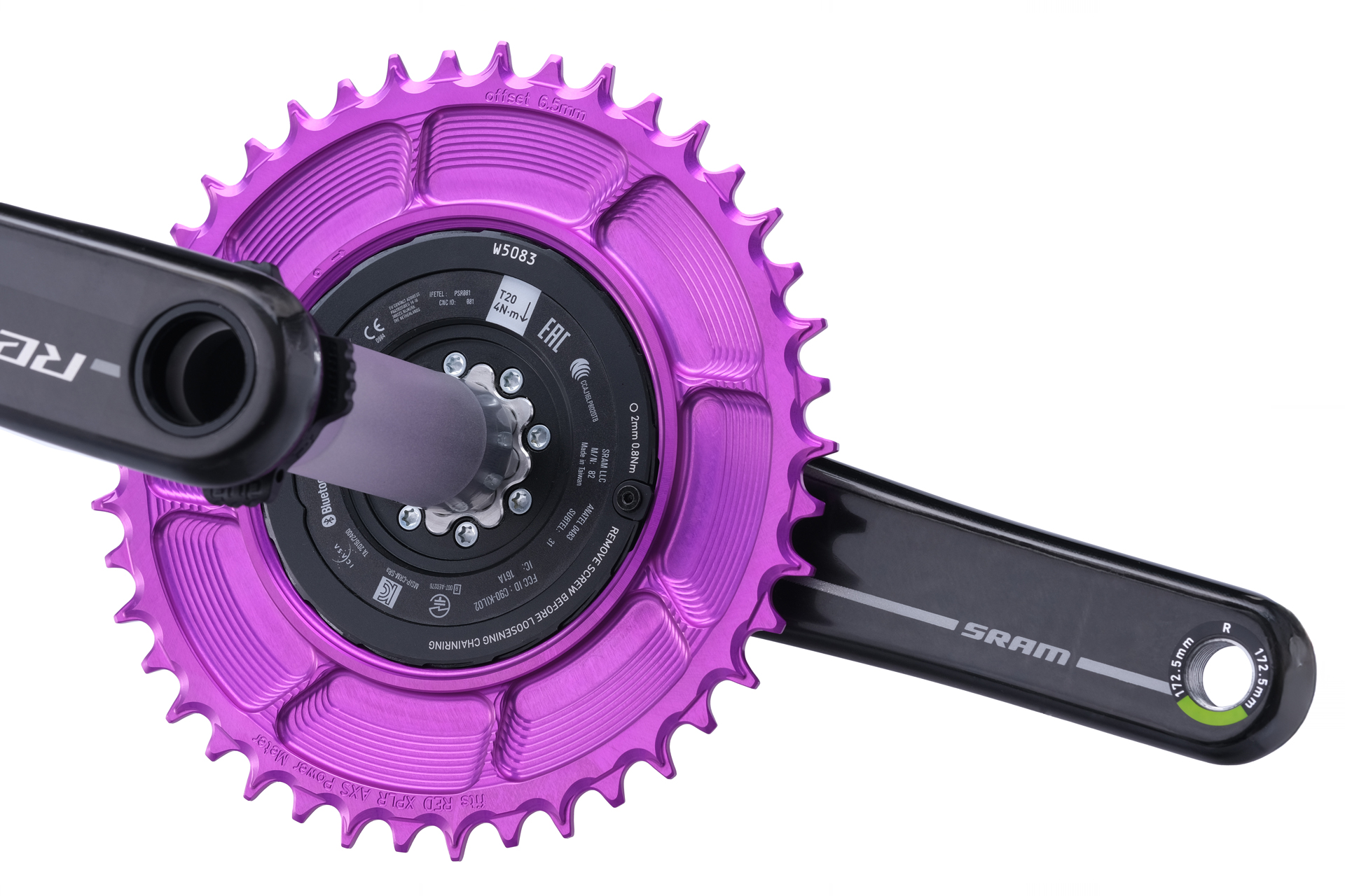 Road thread mount chainring for RED XPLR AXS power meter | Garbaruk ...